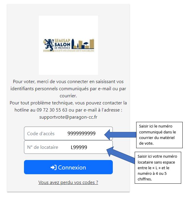 Comment voter ? - SEMISAP